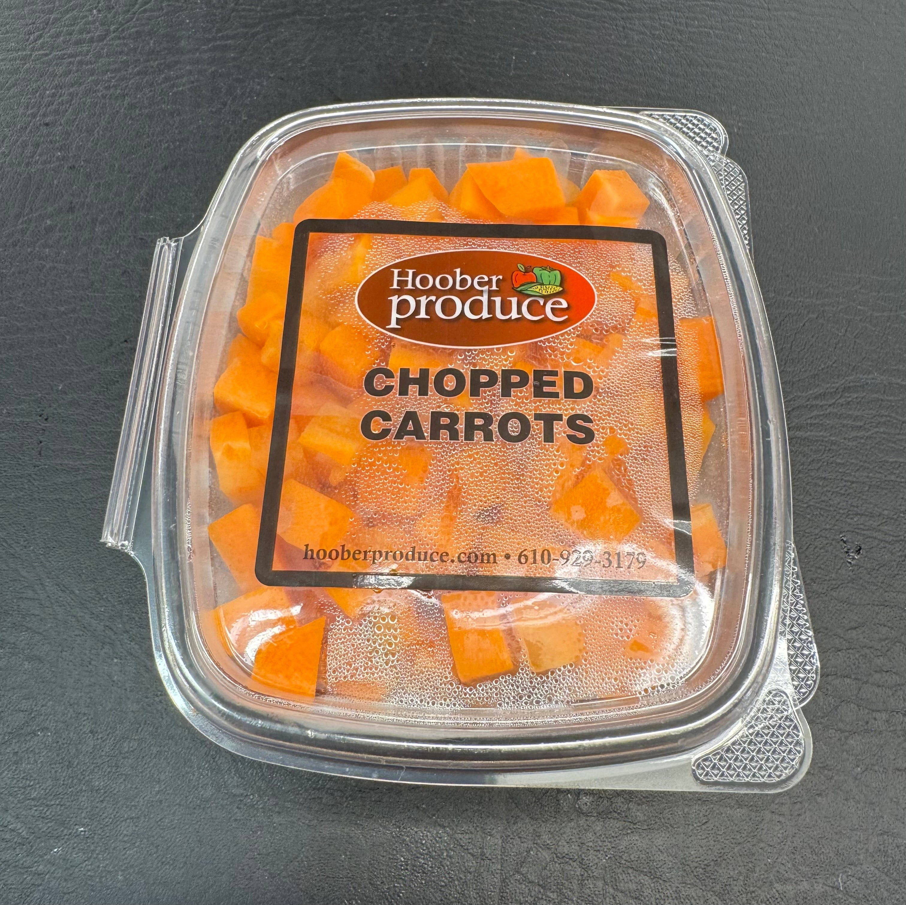 chopped carrots