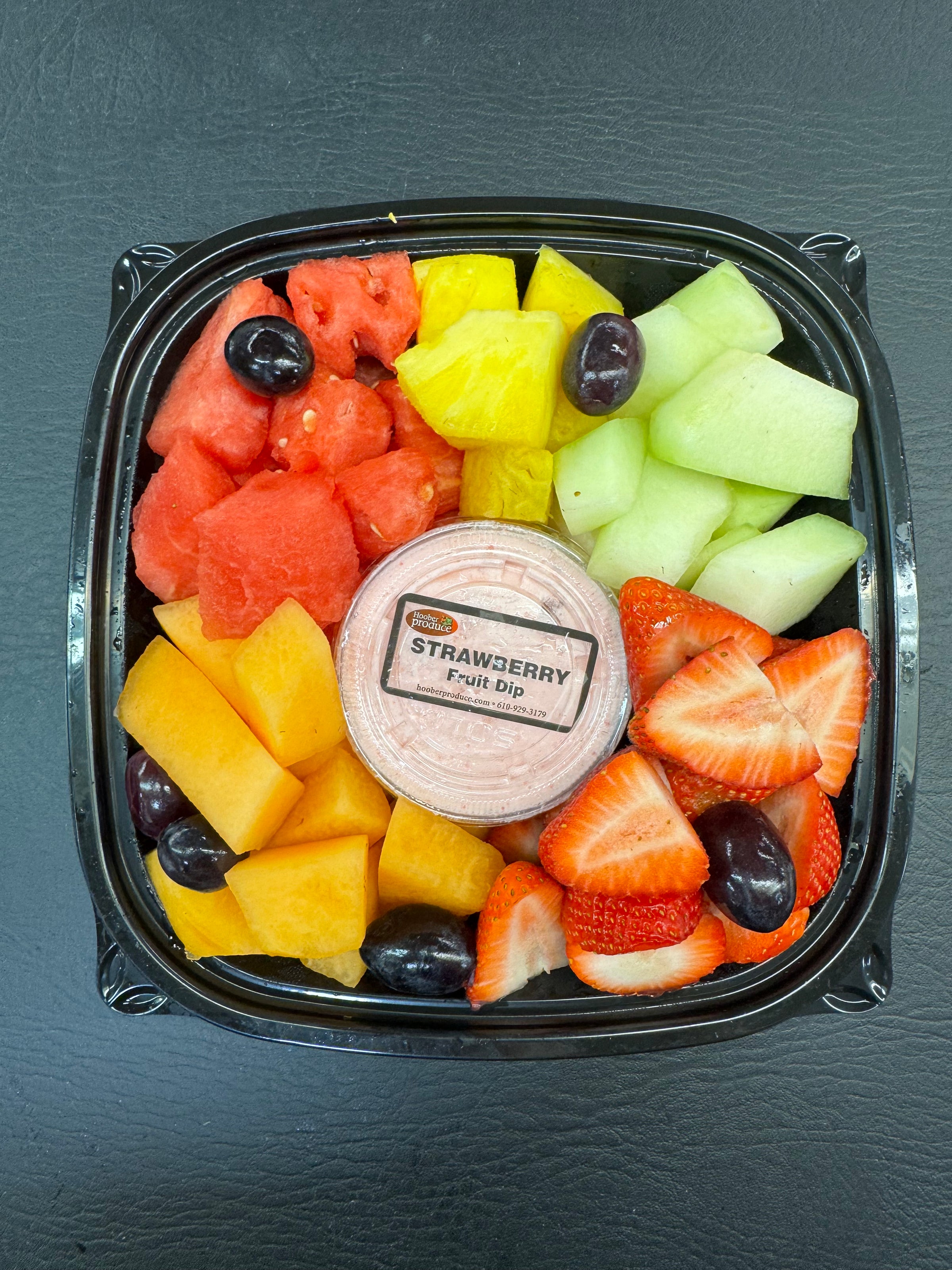 square fruit platter